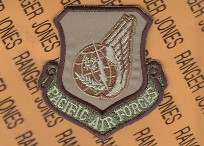 USAF Air Force AFSOC OCP PAF Pacific Air Forces shield 3.25" patch | eBay