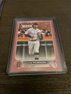 2022 Series 2 RC Red #623 Jacob Robson 36/50- Detroit Tigers | eBay