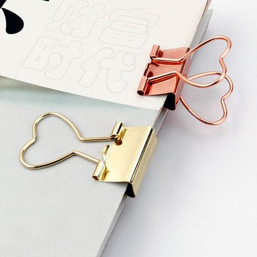 12 Pieces / Clips Notes Letter Paper Clip Office Binding | eBay