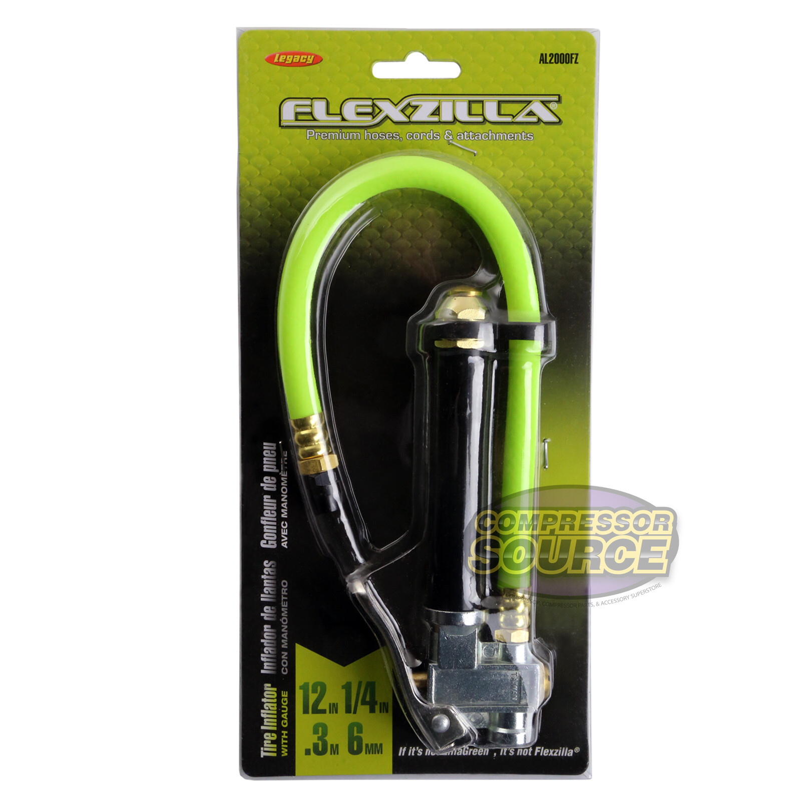 Legacy Mfg AL2000FZ Flexzilla 20 to 170 PSI Tire Inflator for sale ...