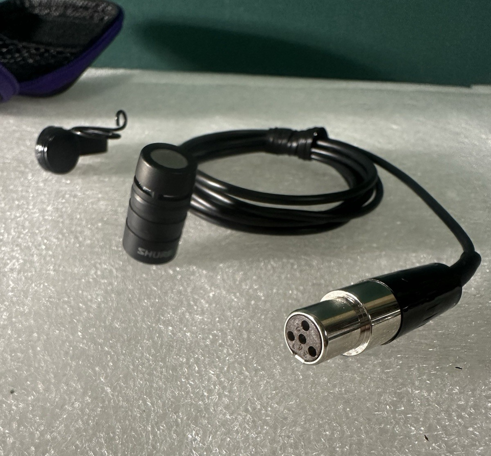 Shure WL185 Lavalier Mic – Cardioid, 4-Pin TA4F, Windscreen & Clip Included | eBay
