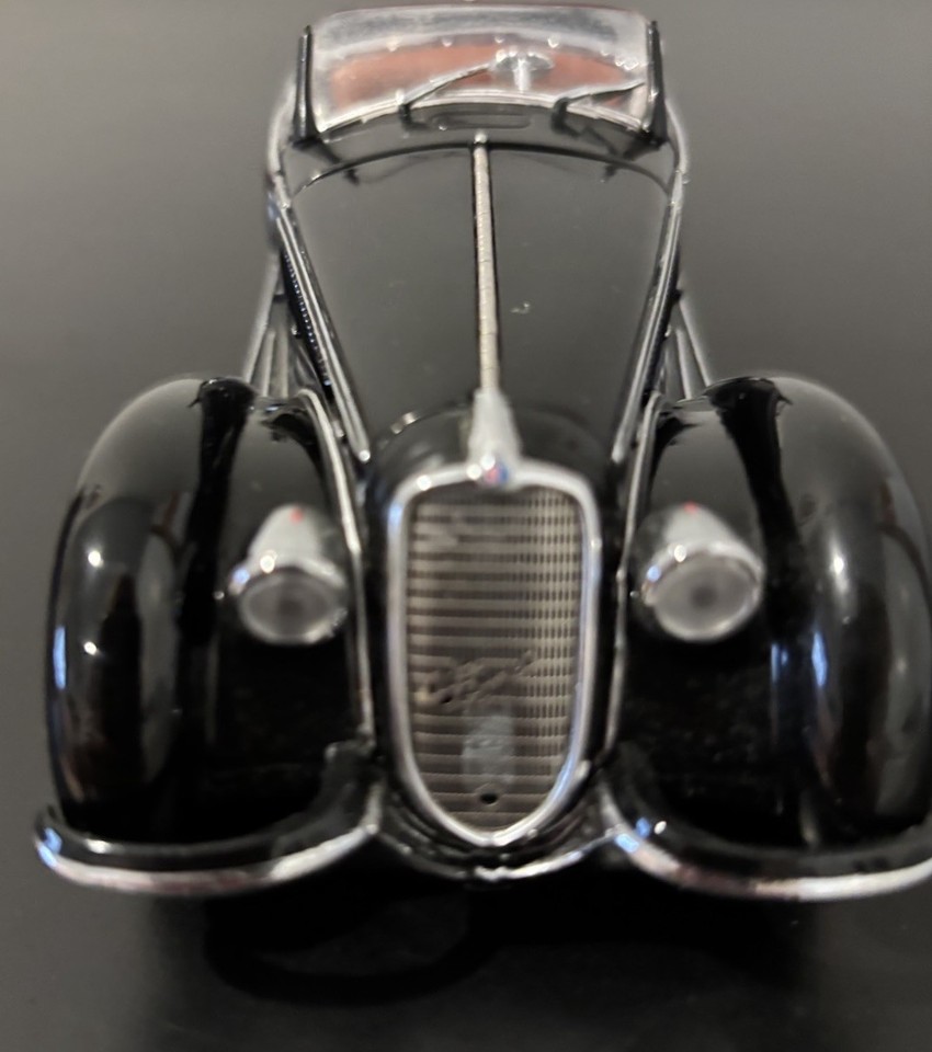 1937 Alfa Romeo 2900B Rdstr Black Lmtd Ed. Franklin Mint, Rare LE 487/ ...