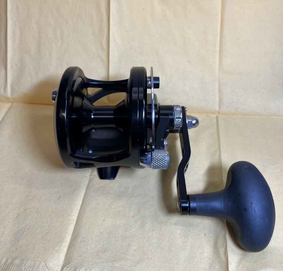 Avet JX 6.0 G2 w/Glide Plate Black Fishing Reel Cleaned & Fresh Service ...