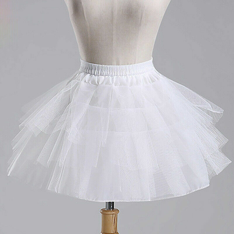 Bridal Wedding Petticoat Underskirt Crinoline Prom Fancy Dress Hoop ...