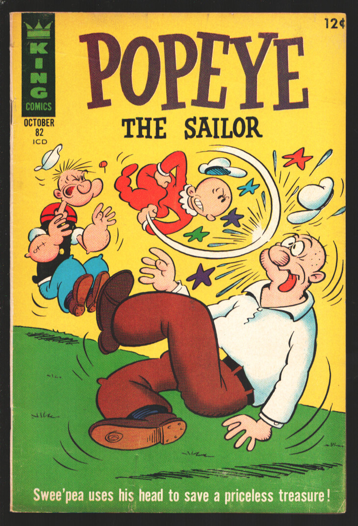 Popeye #82 1966-King-Swee'pea-Bud Sagendorf-VG | eBay