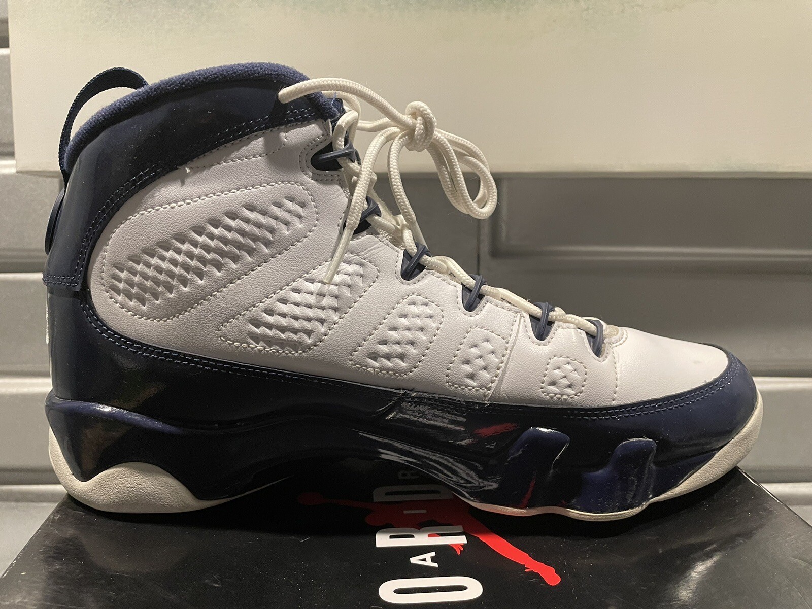 Nike Air Jordan 9 Retro Pearl UNC size 9.5 302370–145 OG IX University ...