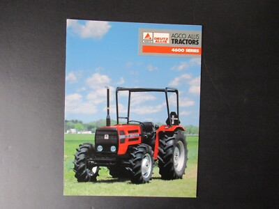 1994 AGCO Allis Deutz 4660 4650 4600 tractor sales brochure 12 pages | eBay