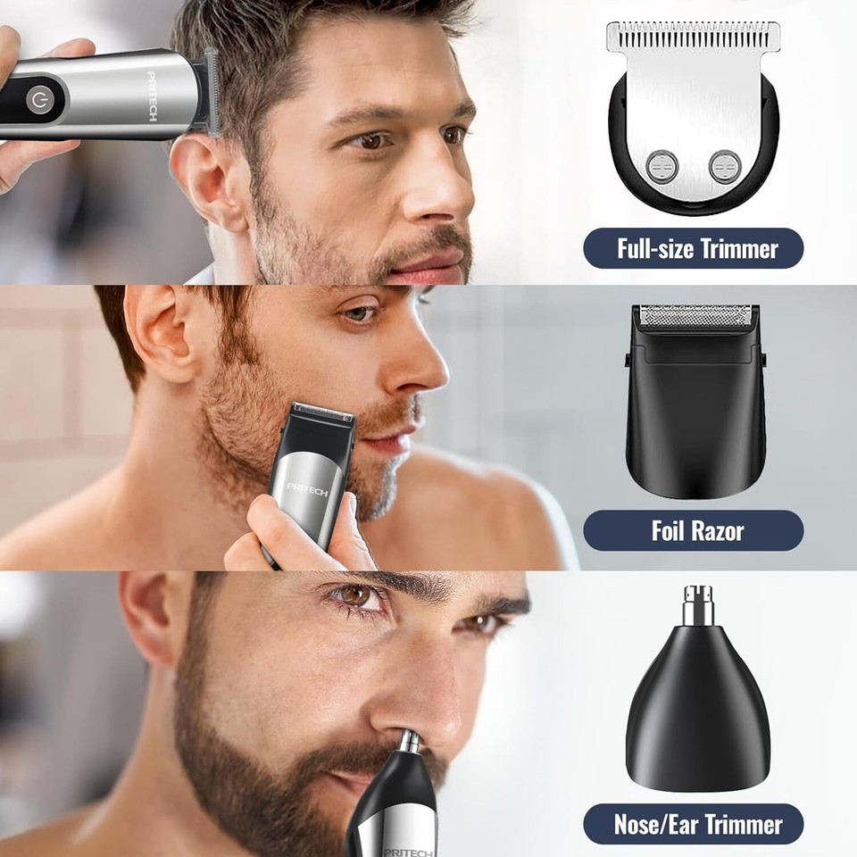 Manscaping Trimmer Kit Pubic Hair Shave Manscape Razor For Men Personal Grooming | eBay