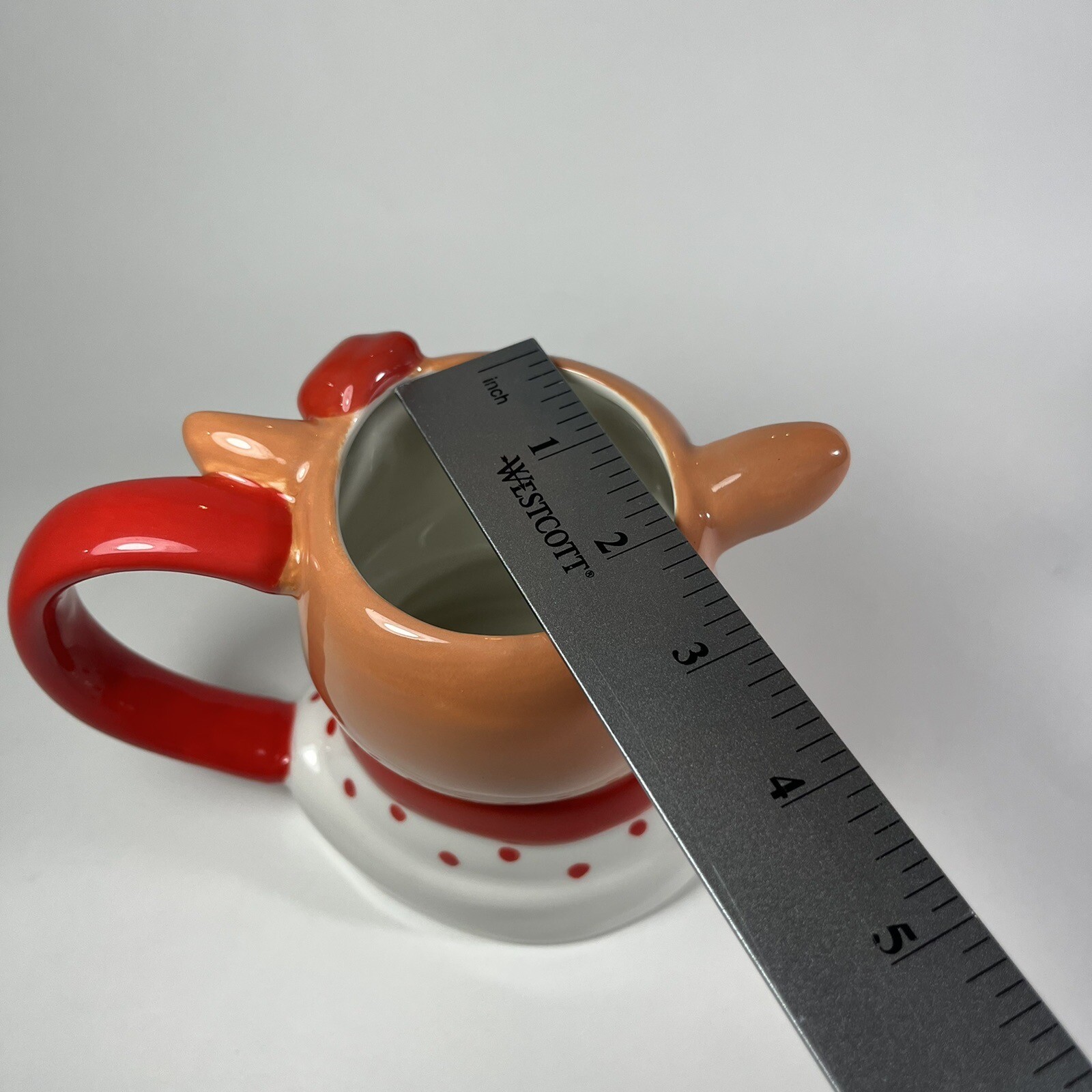 Threshold Reindeer Head Face Mug Christmas Holiday Target Doe Female ...