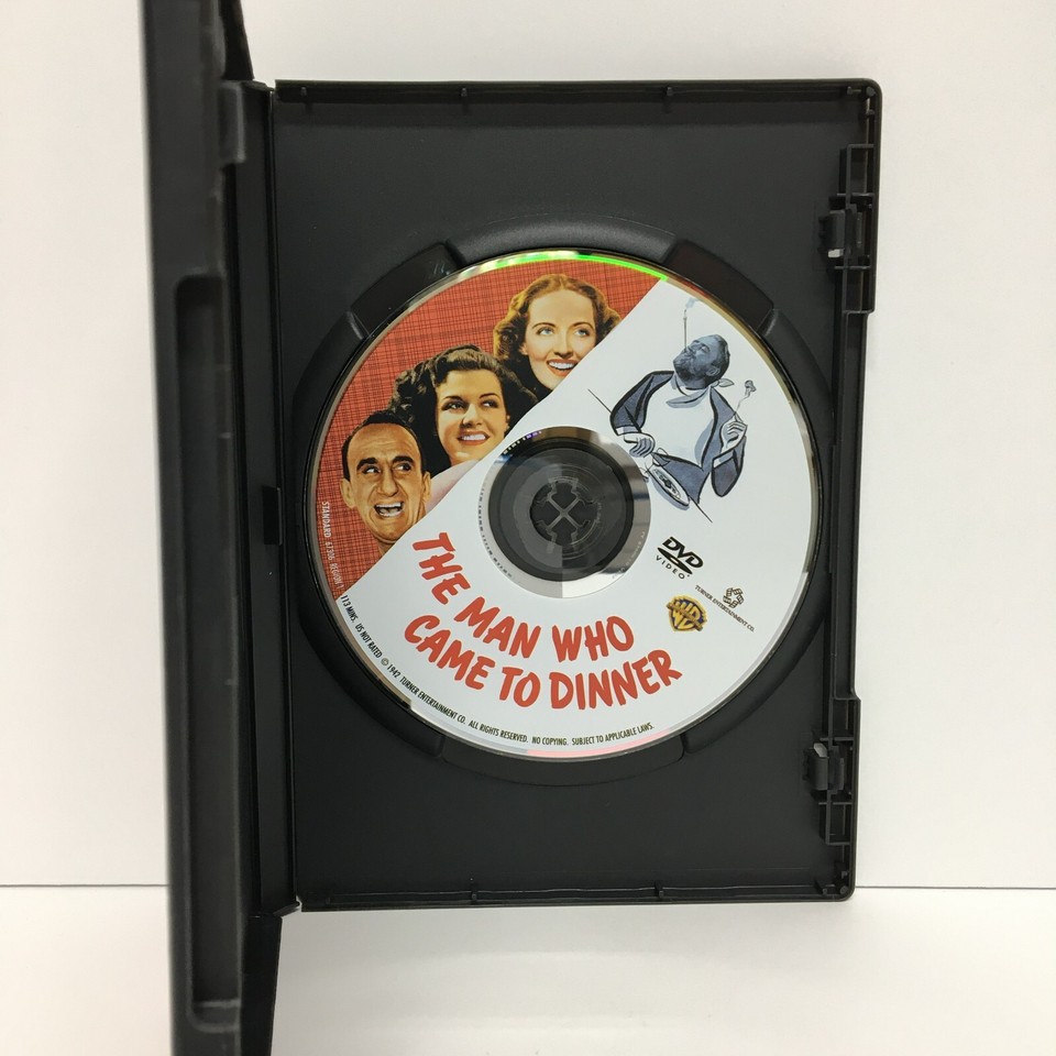 The Man Who Came to Dinner (DVD) Bette Davis - Ann Sheridan - Monty ...