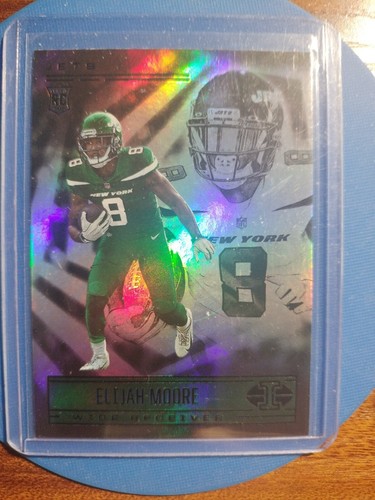 2021 Panini Illusions Football Black Elijah Moore Rookie #74 | eBay