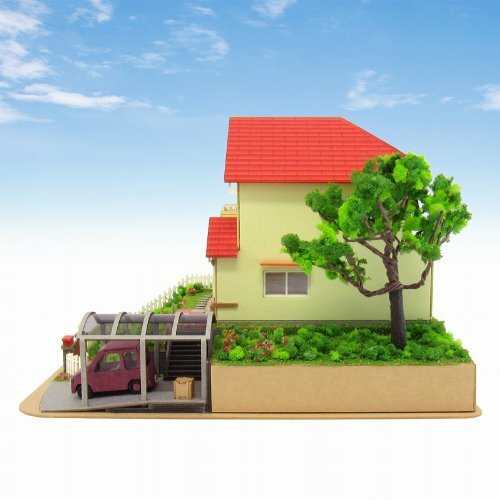 Sankei Miniatuart kit Studio Ghibli Ponyo Sosuke and Ponyo's house 1/ ...