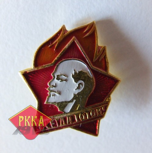 NEW Rotes Halstuch + ABZEICHEN Pioniertuch Pionierhalstuch Jungpionier ...