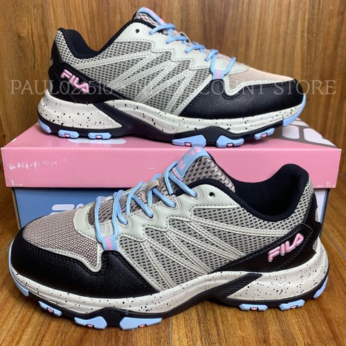 FILA Women's Quadrix Trail Running Hiking Shoes ~ Beige | eBay