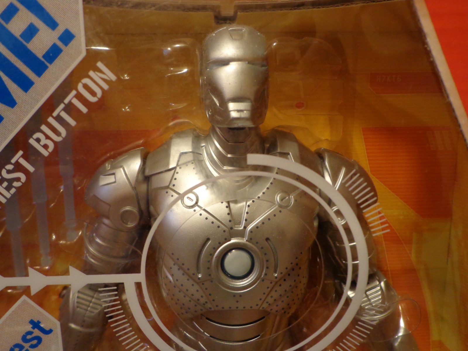 2008 HASBRO--IRON MAN--12" REPULSOR POWER IRON MAN MARK II FIGURE (NEW ...