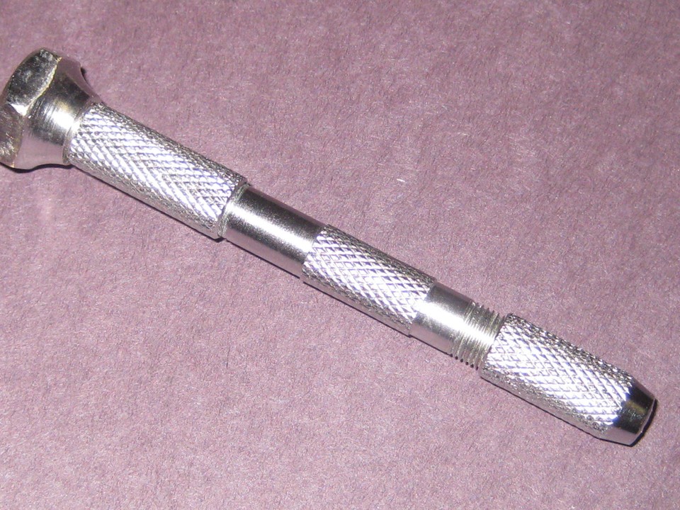 SWIVEL HEAD PIN VISE 6pc SET MILLED FROM SOLID BAR STOCK NOT ROLL STEEL ...