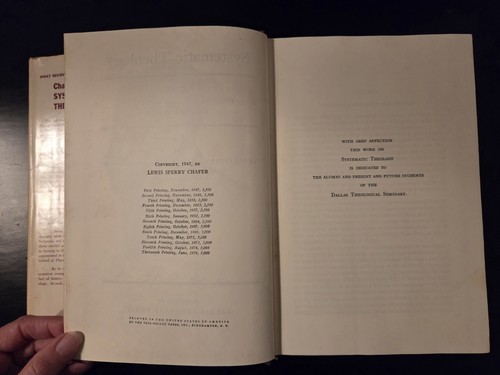 8 vol. SYSTEMATIC THEOLOGY by Lewis Sperry Chafer 1974 | eBay