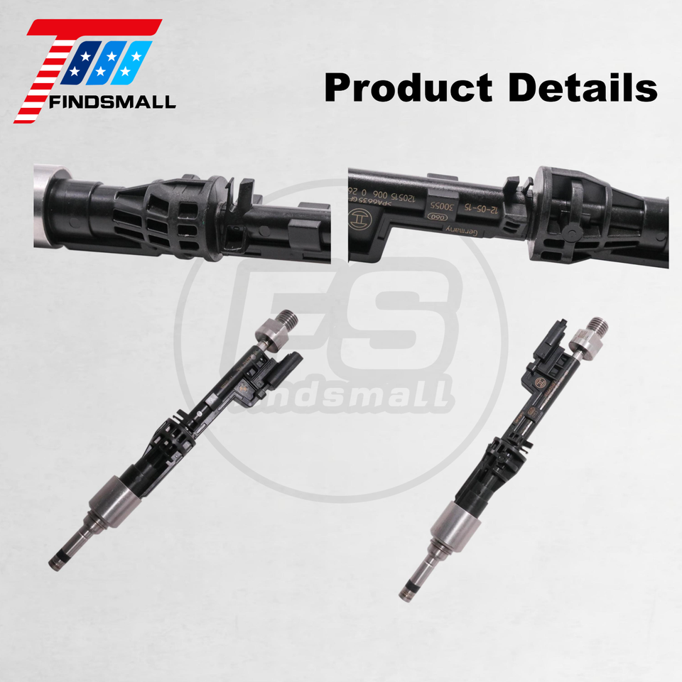 Set Of 4 OEM Bosch High Pressure EU5 Fuel Injectors For BMW N55 ...