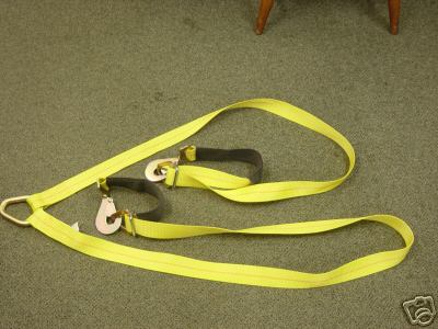 AXLE STRAP V-BRIDLE, FOR TOW TRUCKS, CAR, FREE SHIPPING | eBay
