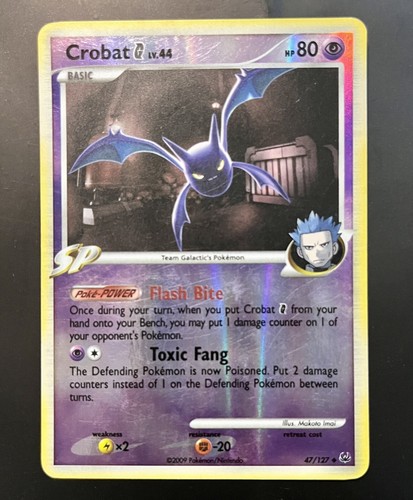 Pokémon TCG Crobat G World Championship Singles 47/127 | eBay
