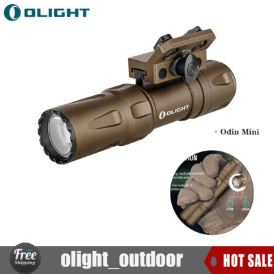 Olight Odin Mini Weapon Light Pistol Light 1250 Lumen Rechargeable Mlok ...