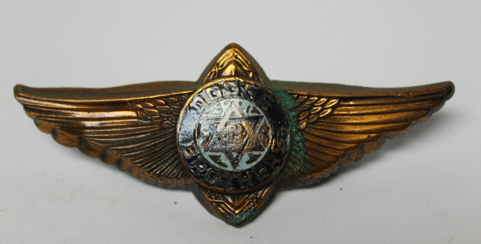 Used Vintage OEM Dodge Brothers Brass Winged Radiator Emblem Badge 1929 ...