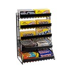 5tier Candy Counter Display Rack In Black 15 W X 9 D X 21 H Inches ...