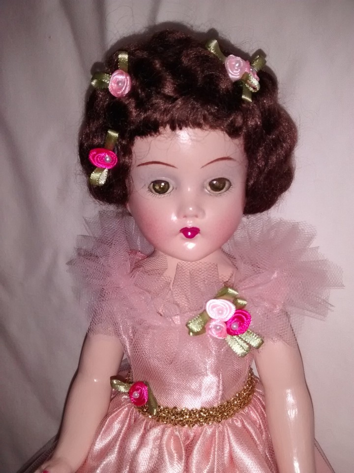 Doll Effanbee 1940's Suzanne restored 14" BEAUTIFUL condition MUST SEE ...