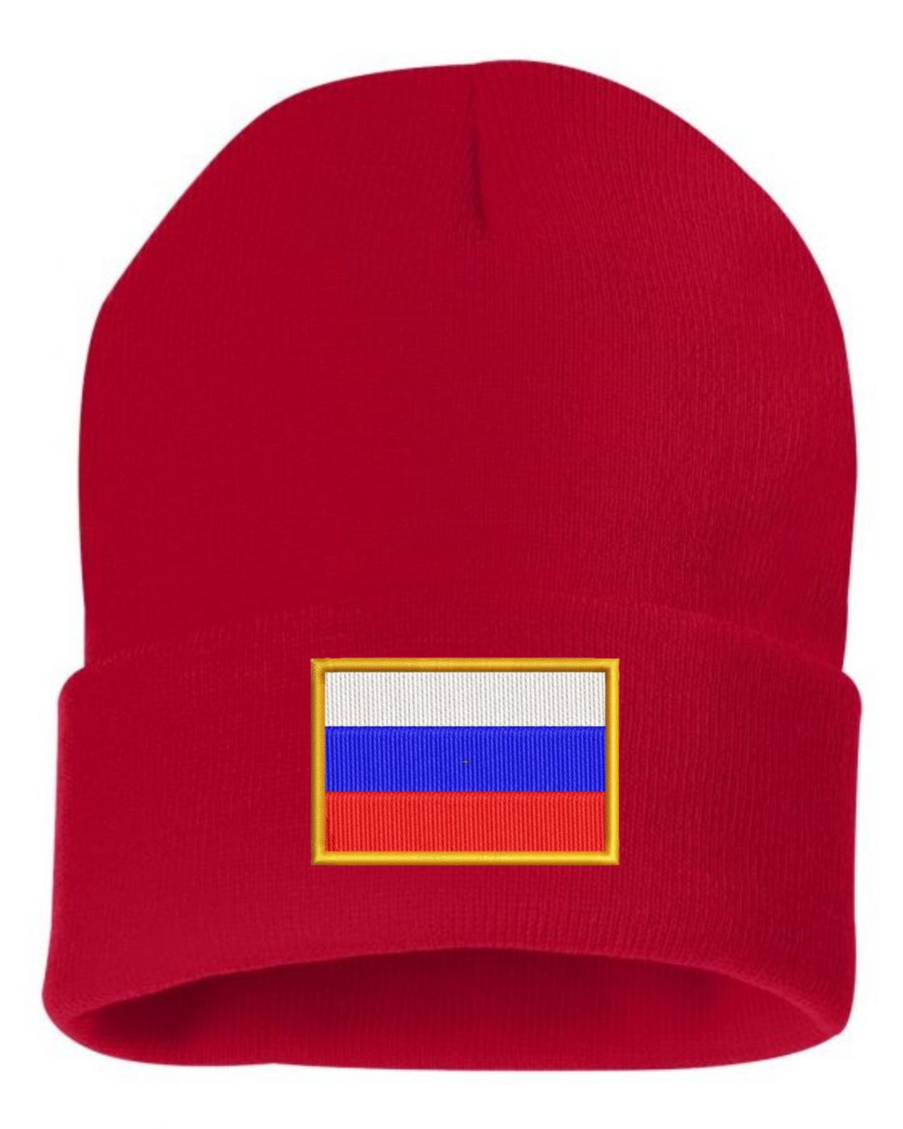 CUSTOM Embroidered RUSSIA Flag Beanie Hat shirt Patch soccer 1 | eBay