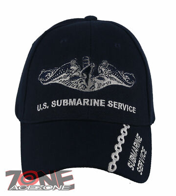 NEW! US NAVY USN SUBMARINE SERVICE BALL CAP HAT NAVY | eBay
