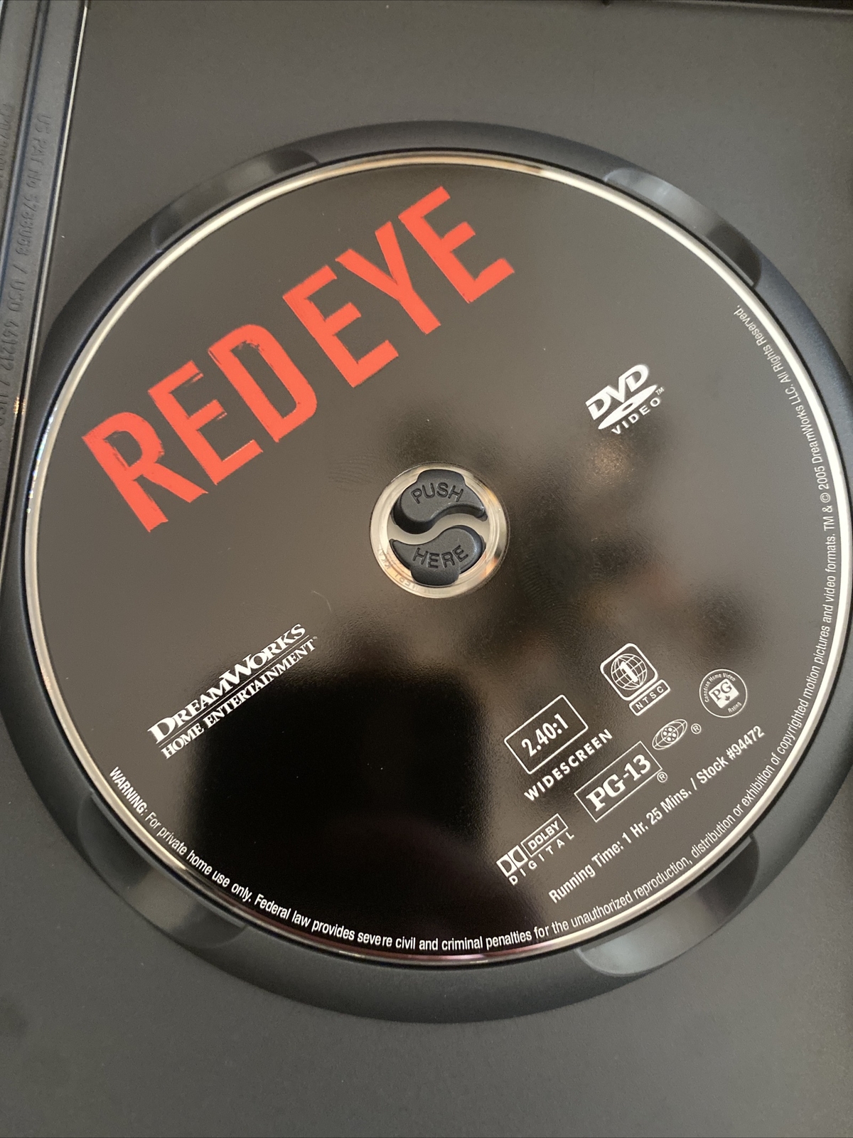 Red Eye (Widescreen Edition) - DVD - VERY GOOD 678149447224| eBay