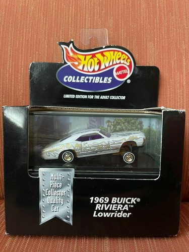 1969 Buick Riviera Lowrider Hot Wheels Collectibles - White - In box | eBay