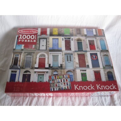 NEW 1000 piece Melissa & Doug Knock Knock Doors Jigsaw Puzzle #9092 | eBay