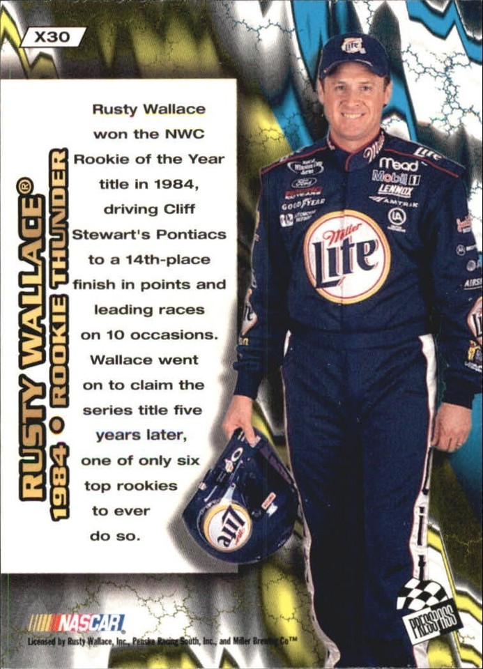 2001 VIP EXPLOSIVES #30 RUSTY WALLACE | eBay