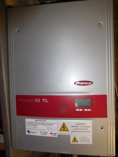SOLAR PANEL POWER INVERTER FRONIUS IG TL 3.6 3600 W 10.8A - INPUT 350-750V USED | eBay UK