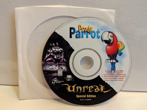 🔥 Prody Parrot Unreal Special Edition Driver Setup CD Disc GT ...