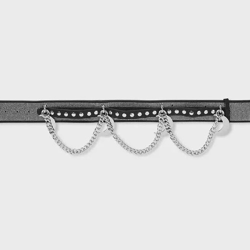 Killstar Luna's Levitation Belt Goth Studded Chains Moon Witchy Punk ...