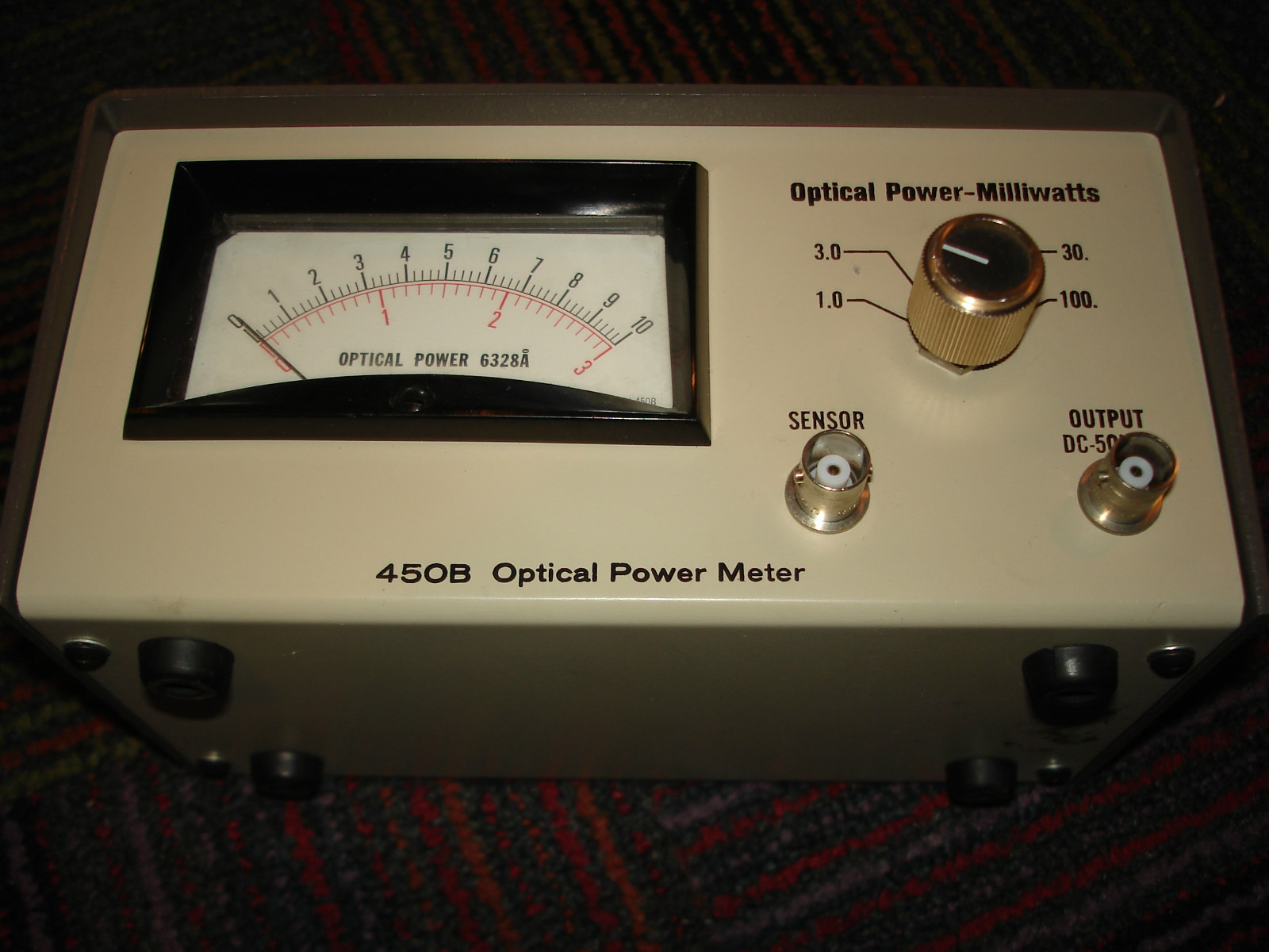VINTAGE JODON ENGINEERING 450B OPTICAL POWER METER, OPTICAL POWER 6328A, GUC | eBay