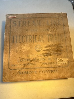 Vintage Marx O Gauge Stream Line Set With Box | eBay