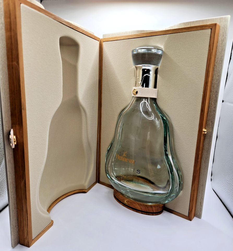 HENNESSY PARADIS Empty Bottle w/ Luxury Wooden Box 🍷 Rare Cognac ...