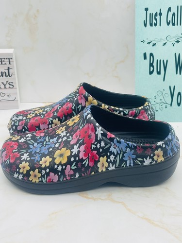 Totes Ultra-Tough, Super-Comfy Women’s Clogs, Size 10 Black Garden ...