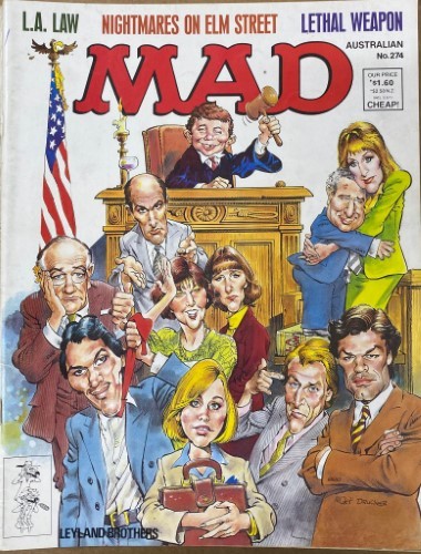 Australian Mad Magazine Comic Issue #274 | eBay