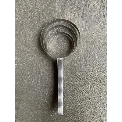 Butchers Stainless Steel Round Bone Dust Scraper - Meat Workers ...
