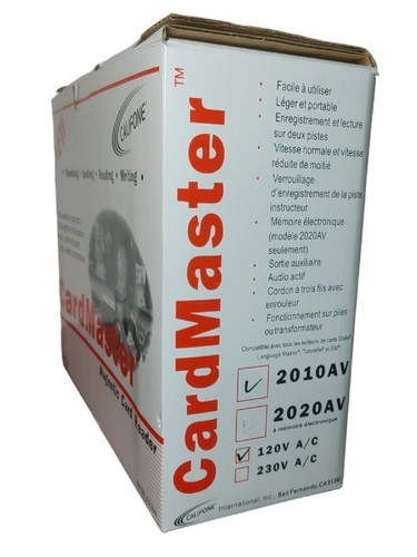 Califone 2010 Magnetic Card Reader - White for sale online | eBay