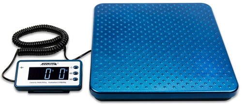 Accuteck 440lb Heavy Duty Digital Metal Industry Shipping Postal Scale ...