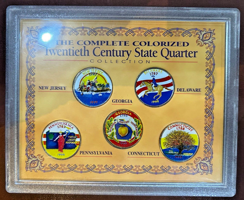 1999 Colorized State Quarters Collection -- Complete Set. | eBay