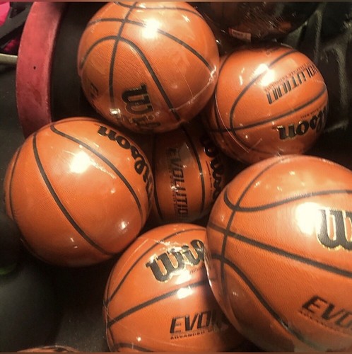 Many Available - Wilson Evolution Game Basketball Regular - Brand New ...