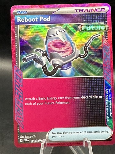 Pokemon TCG Reboot Pod SV05: Temporal Forces 158/162 ACE SPEC Rare MINT ...