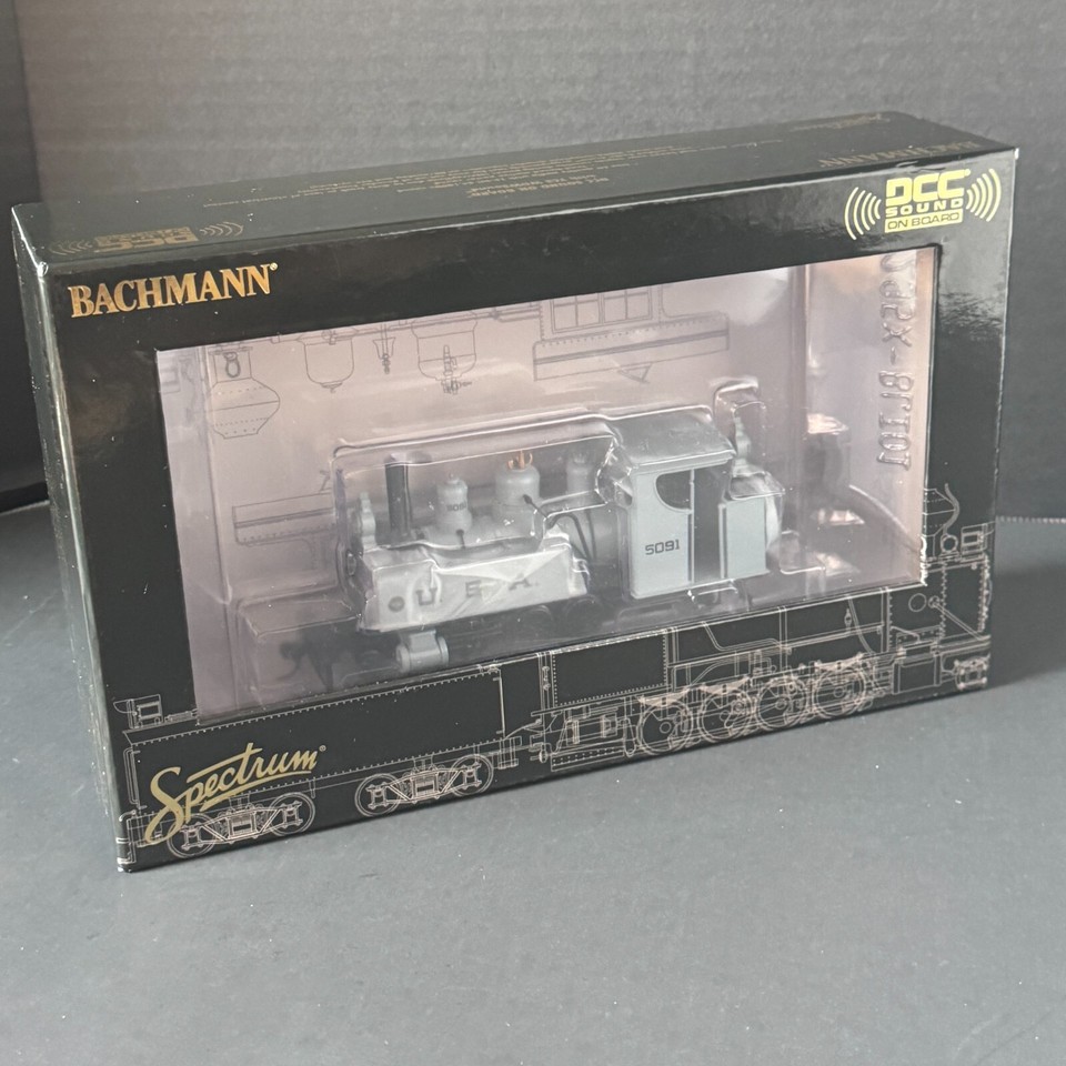 Bachmann 29502 USA #5091 Trench Engine FT. Locomotive DCC & Wow Sound 2 ...