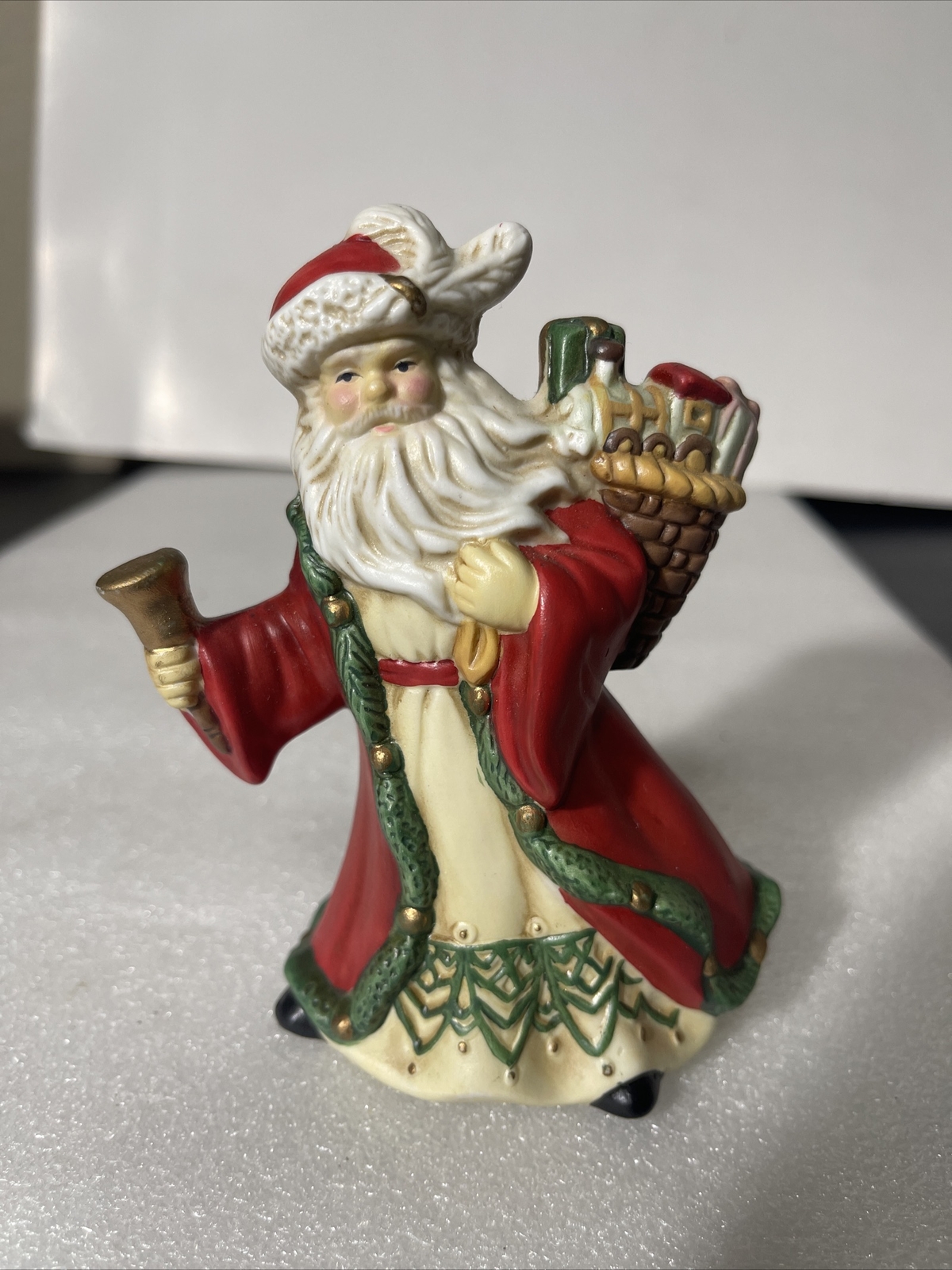 Midwest Of Cannon Falls Vintage Santa Figurine With Presents Old World ...